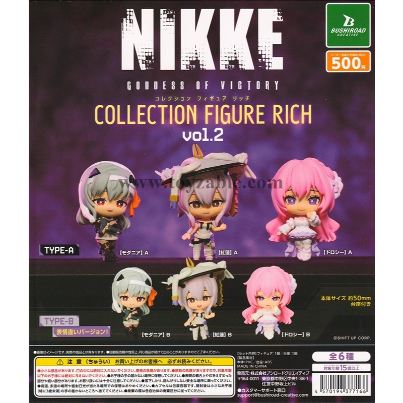 *Gashapon* Bushiroad Goddess of Victory: NIKKE Collection Figure RICH vol.2 | Shopee Malaysia