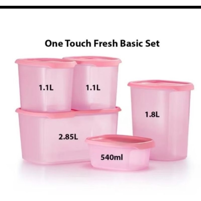 Tupperware One Touch Fresh | Shopee Malaysia