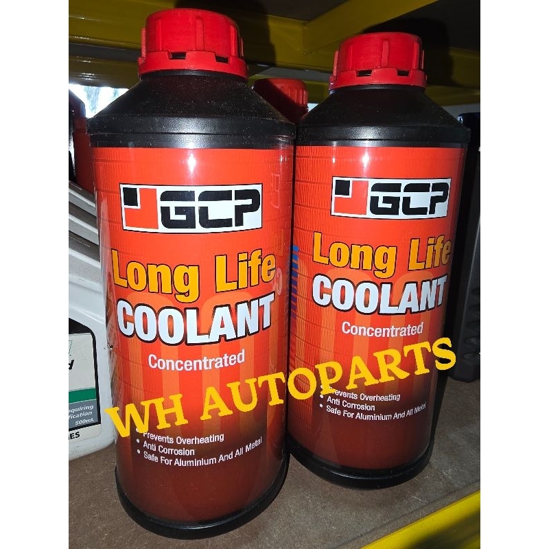 GCP LONG LIFE COOLANT 1LITER (RED) | Shopee Malaysia