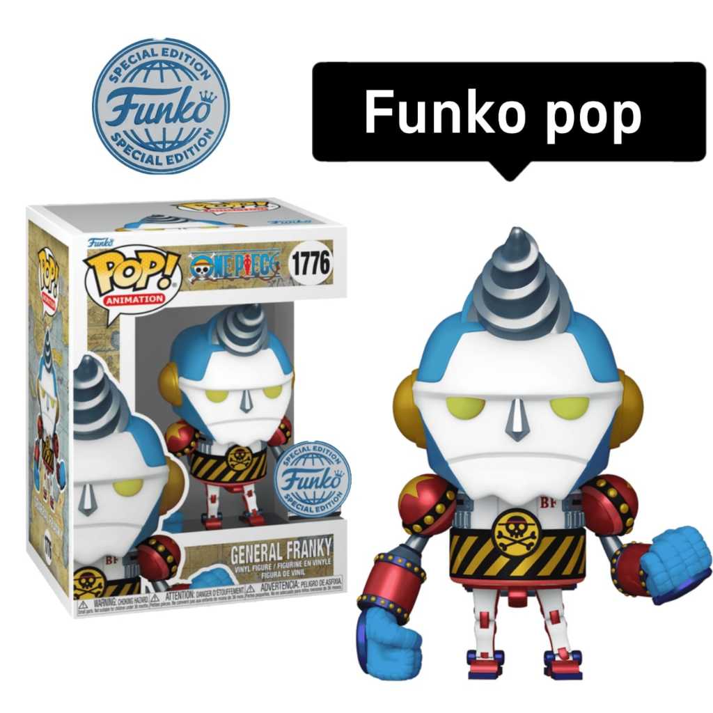 Original Funko Pop! Animation Onepiece 1776 General Franky Special ...