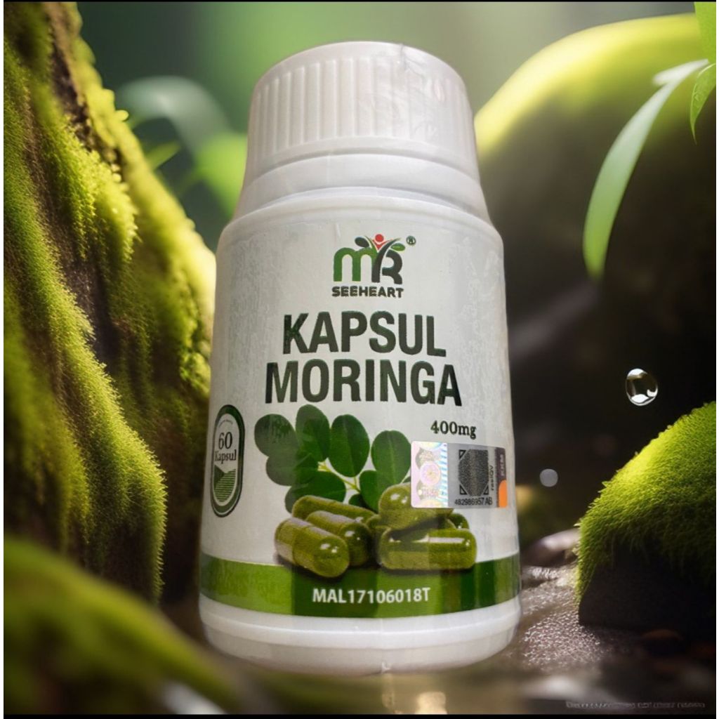 MR Moringa Kapsul Moringa Superfood [1 Botol] | Shopee Malaysia