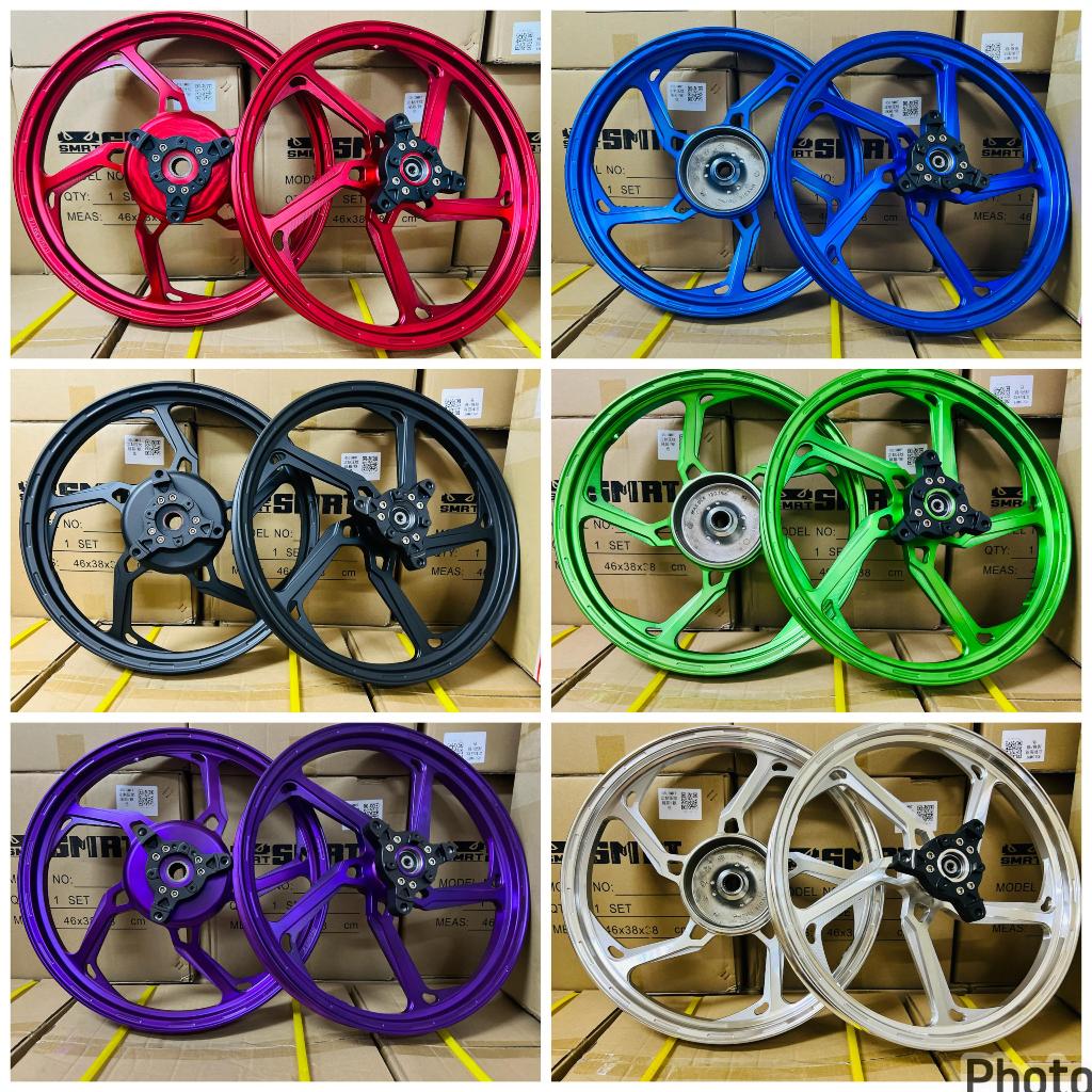 Yamaha NVX V1 V2 Aerox 155 Forged Rim 1.6/1.6*17 SMRT FR-8 Series 100% ...