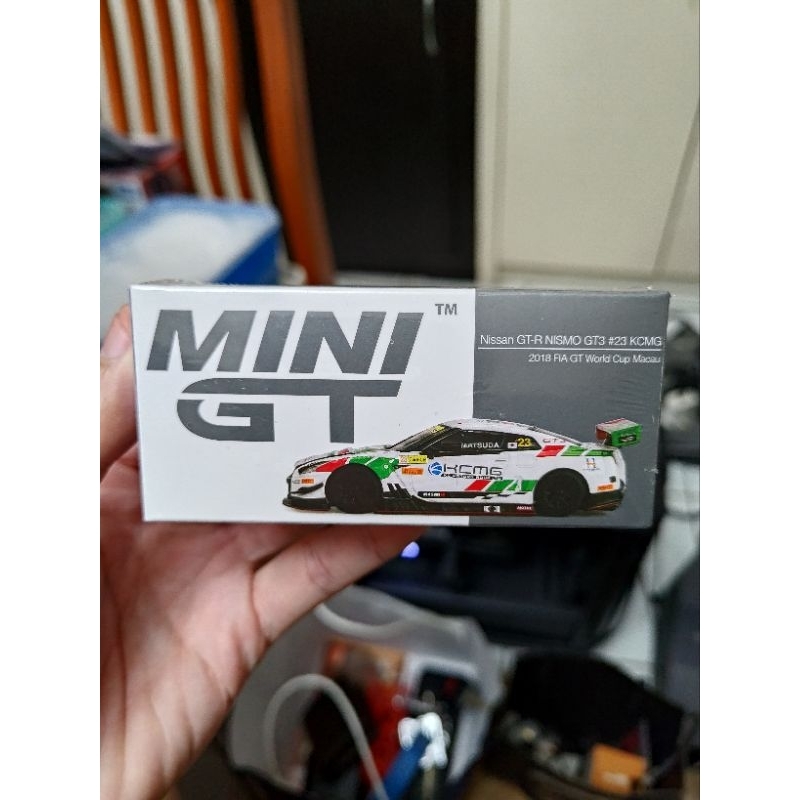 Mini GT Nissan GT-R NISMO GT3 #23 KCMG 2018 FIA GT World Cup Macau #593 ...