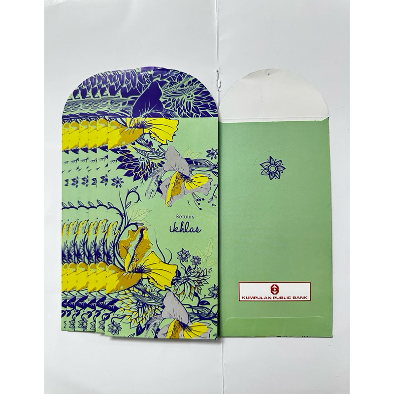 Kumpulan Public Bank Setulus Ikhlas Sampul Raya 7 Pieces Set | Shopee ...