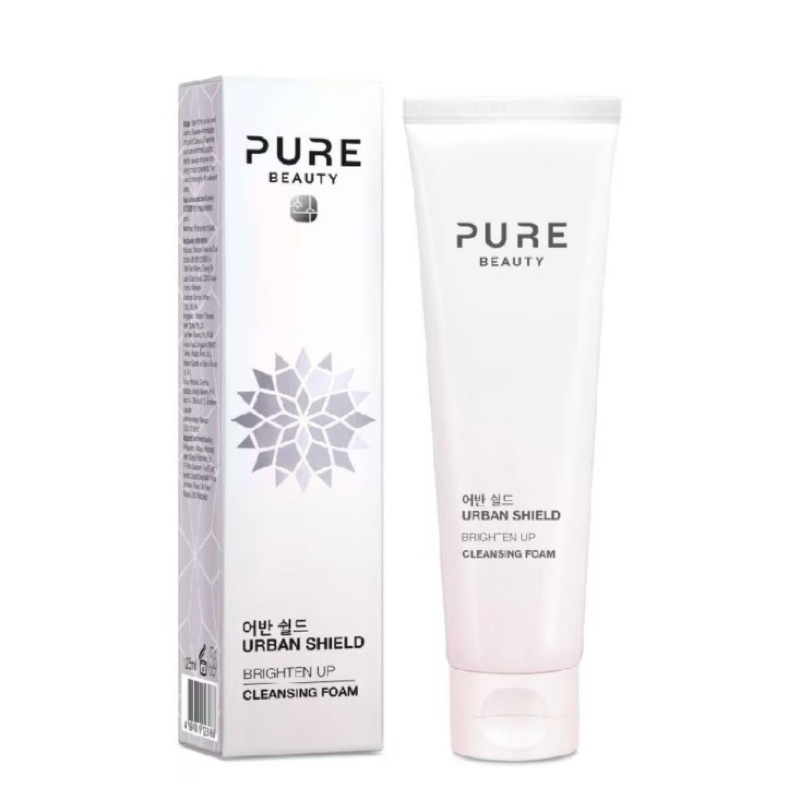 [READY STOCK] PURE BEAUTY Urban Shield Brighten Up Cleansing Foam 125ml ...