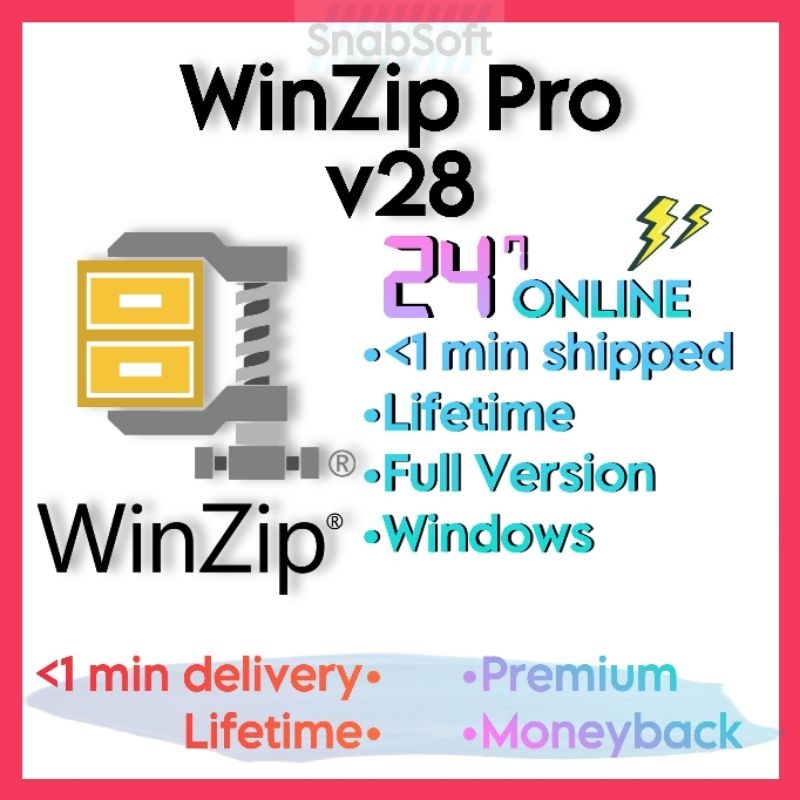 WinZip Pro 2024 Lifetime Latest Full Version Windows | Shopee Malaysia
