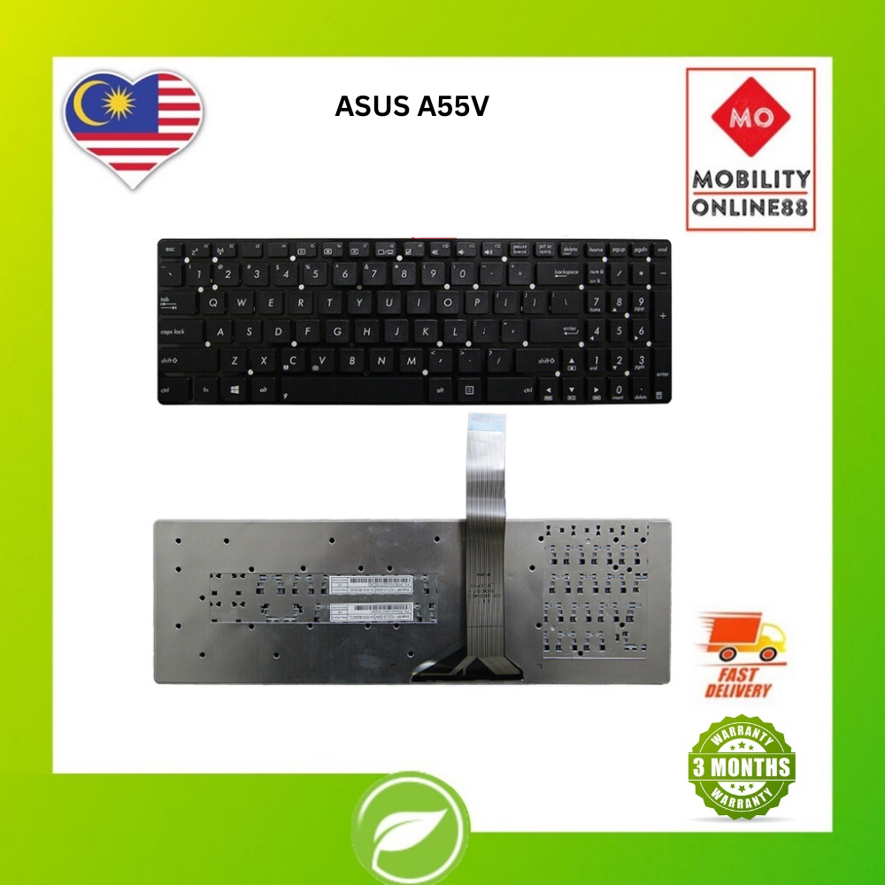 Asus A55 A55A A55DE A55VD A55VJ A44VM A55VS A55N R500V X751L Laptop ...
