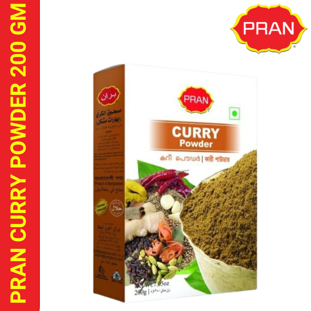 PRAN CURRY POWDER 200 GM(HALAL) | Shopee Malaysia