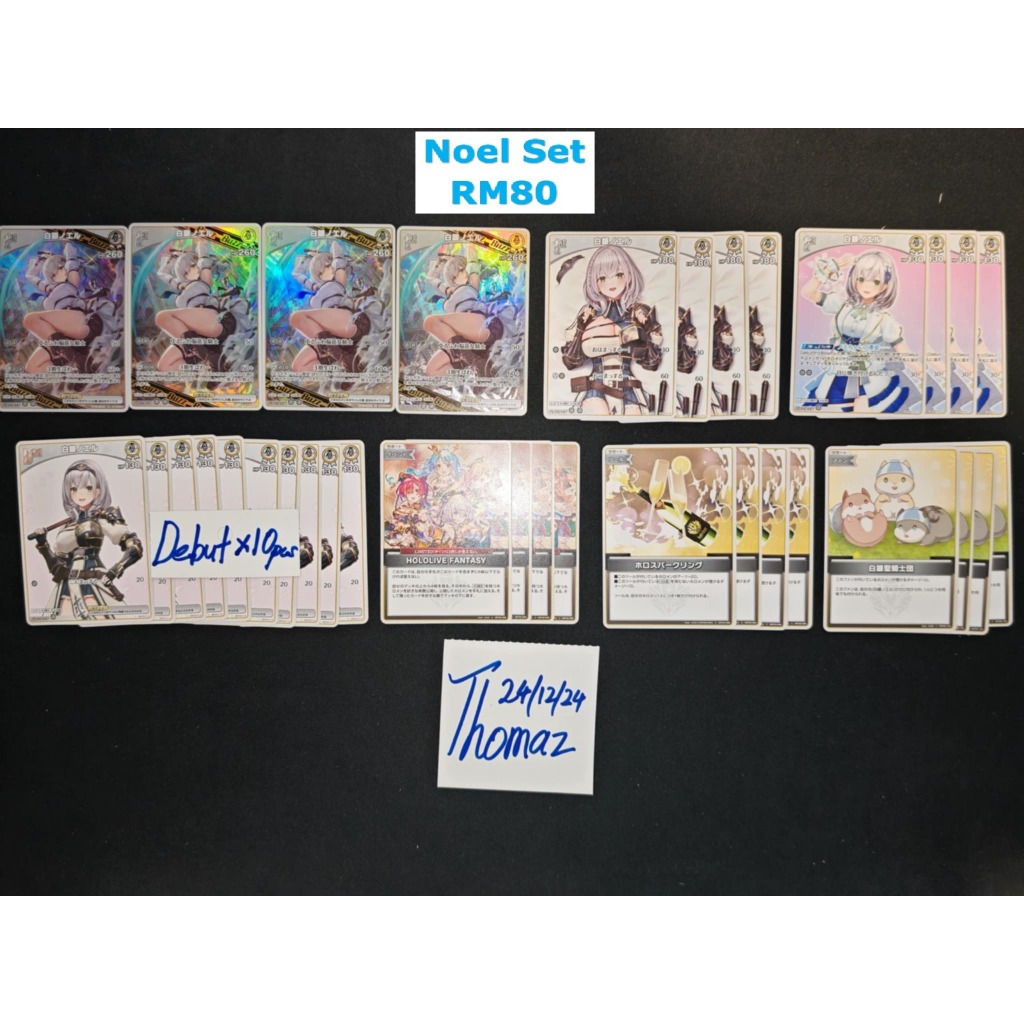 Hololive hBP02 Noel Playset | Shopee Malaysia