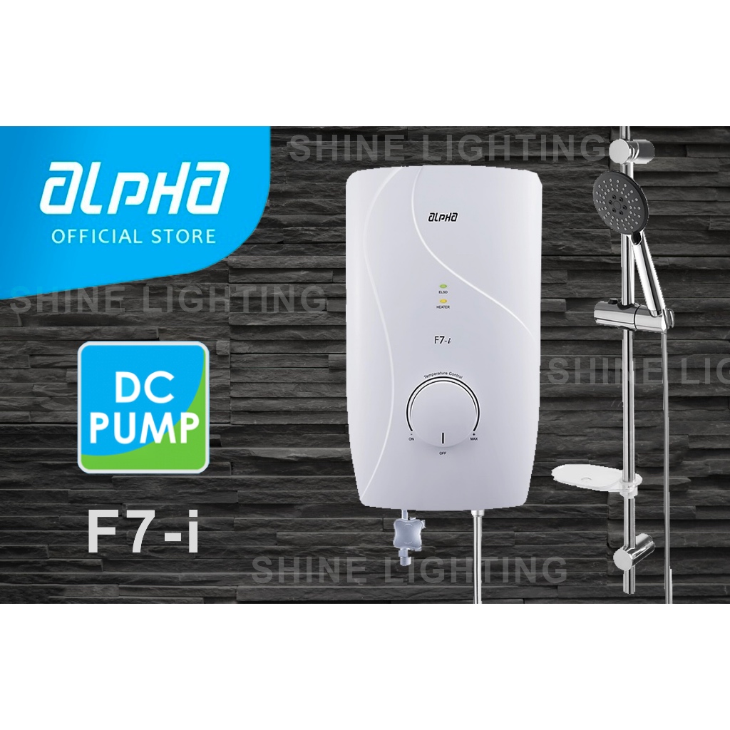 ALPHA F7 Instant Water Heater (DC Pump / Non Pump) | Shopee Malaysia