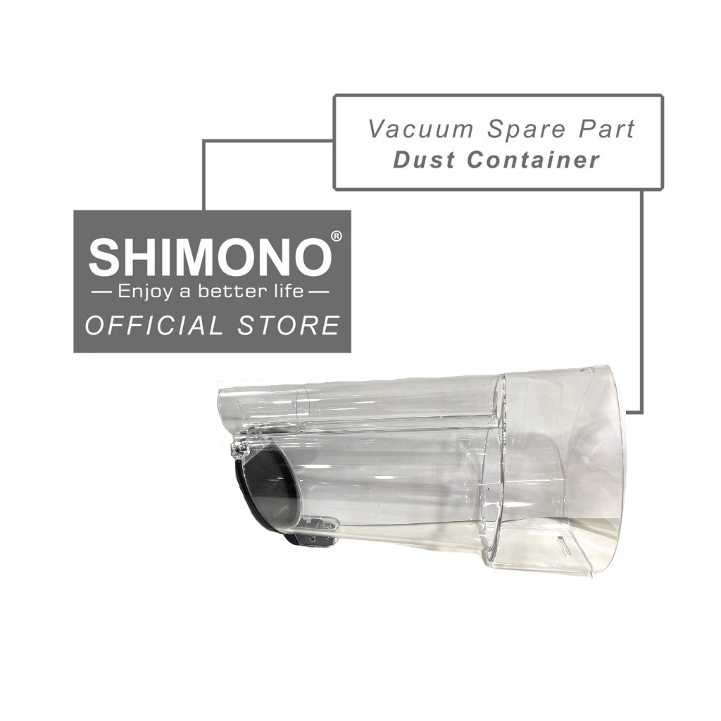 SHIMONO Spare Part Vacuum Dust Container (SVC1015 Lite/Rocket 888 ...