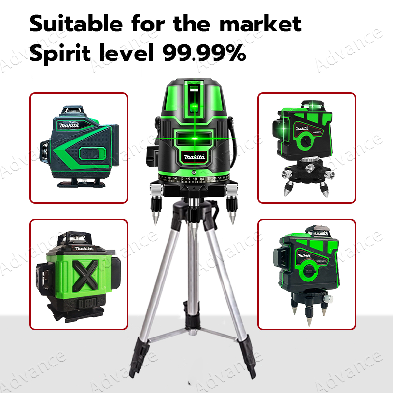 READY STOCK Laser Level Tripod Stand Laser Levelling Adjustable Tripod ...