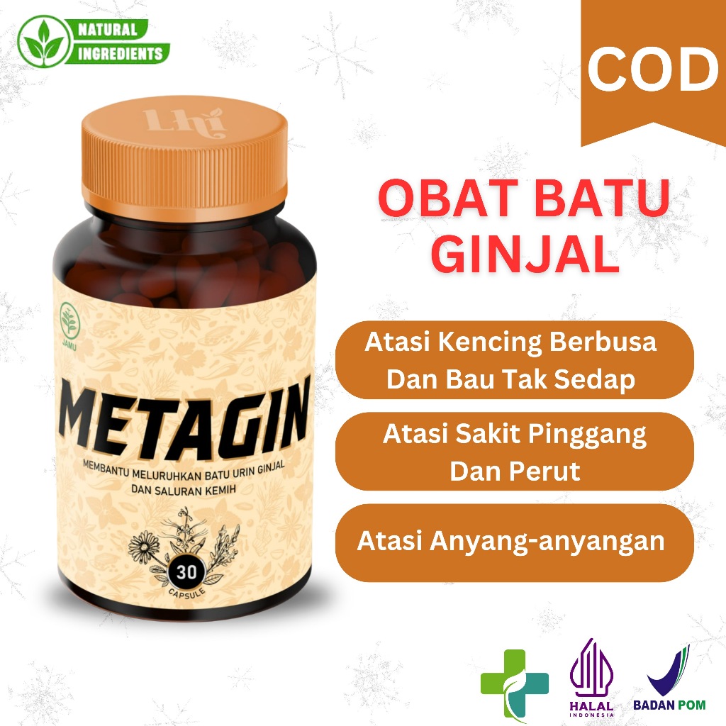 METAGIN Ubat Batu Ginjal Batu Karang | Shopee Malaysia