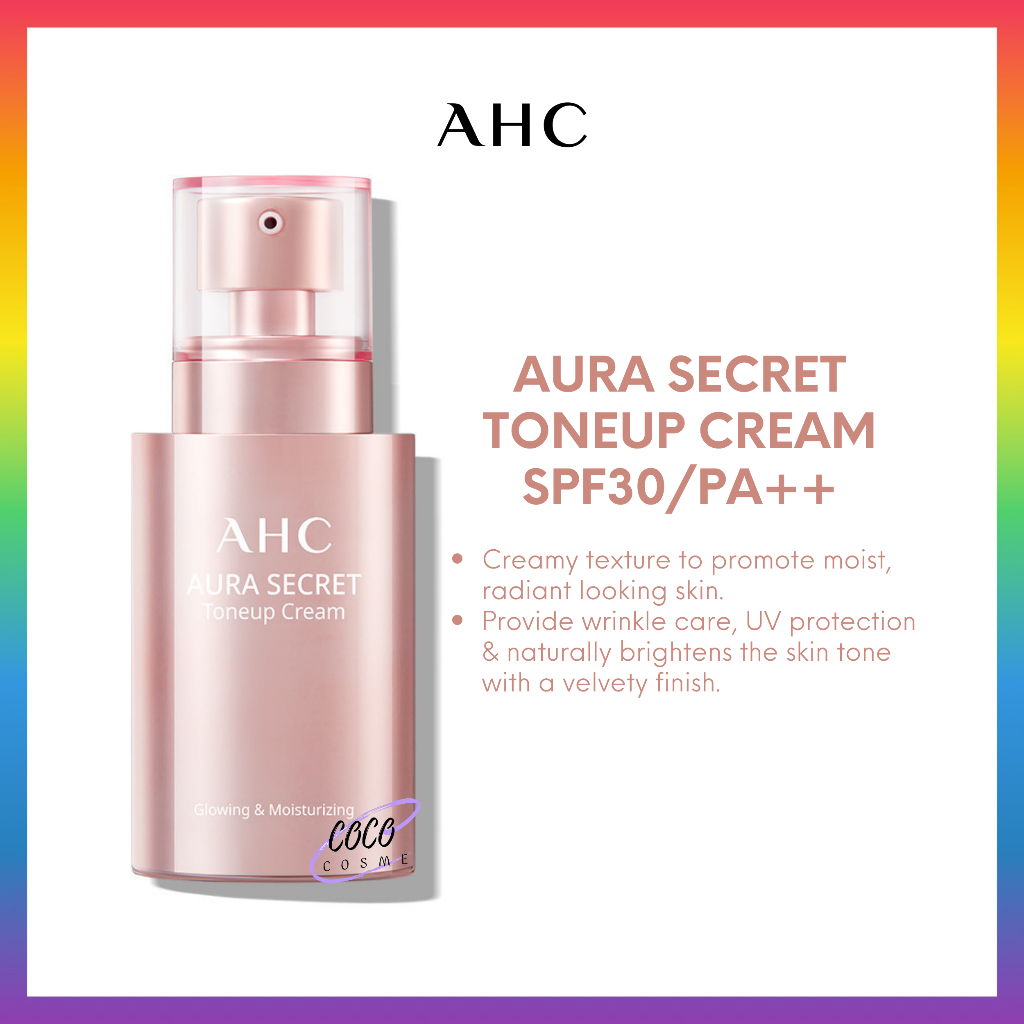 AHC Aura Secret Toneup Cream 50g | Shopee Malaysia