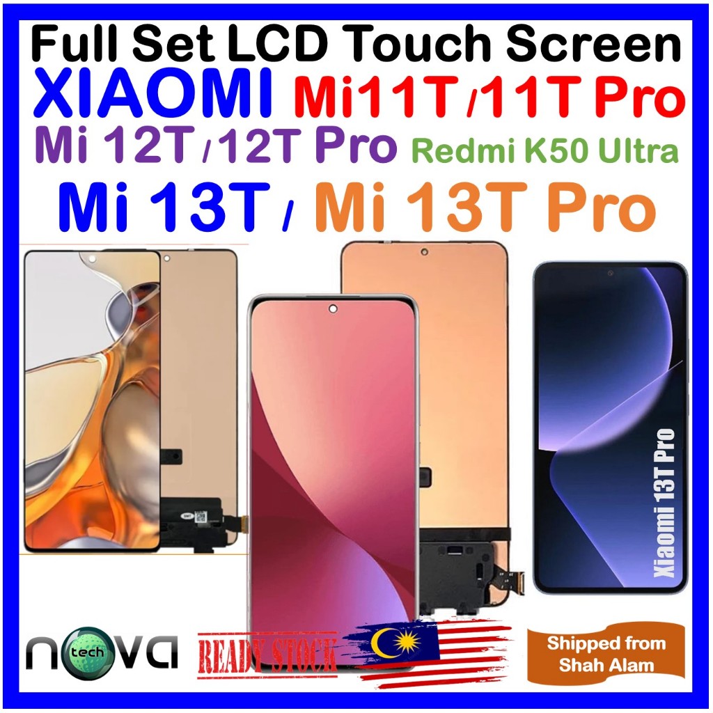 (120hz) Full Set AMOLED LCD Touch Screen Fit For XIAOMI Mi 11T / Mi 11T ...