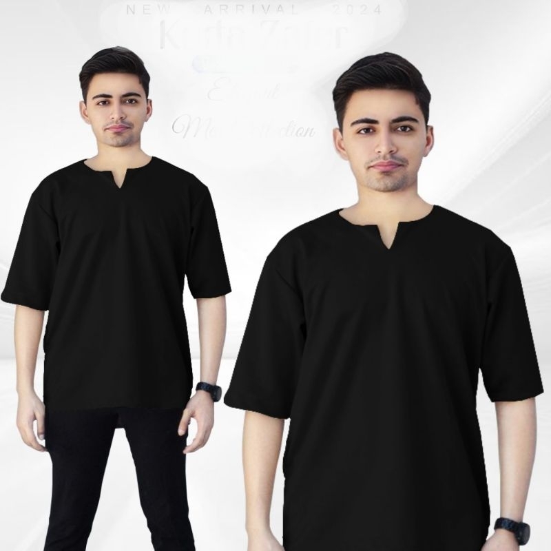 NEW LELAKI V SHAPE KURTA MURAH | Shopee Malaysia