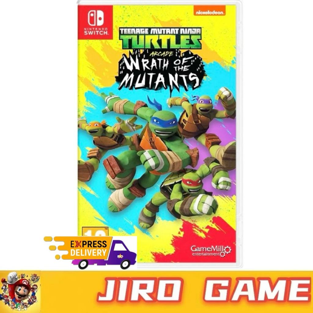 Nintendo Switch Teenage Mutant Ninja Turtles Wrath of the Mutants Eng ...