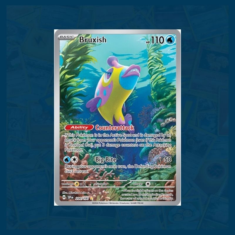 Bruxish (200/191) Illustration Rare | Surging Sparks | Pokemon TCG Card ...