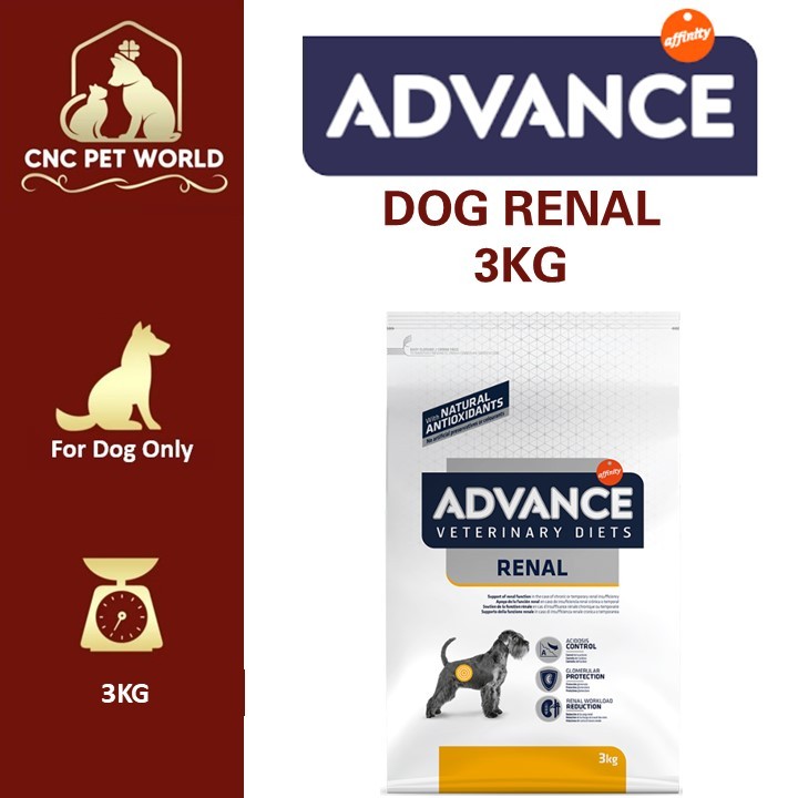 【ADVANCE AFFINITY】 DOG RENAL 3KG | SUPPORT KIDNEY FUNCTION | DOG DRY ...