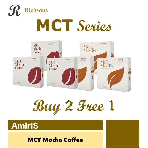 ECOHAIR X AMIRIS MCT Series MOCHA COFFEE MCT Milk Tea / TRUS Food ...