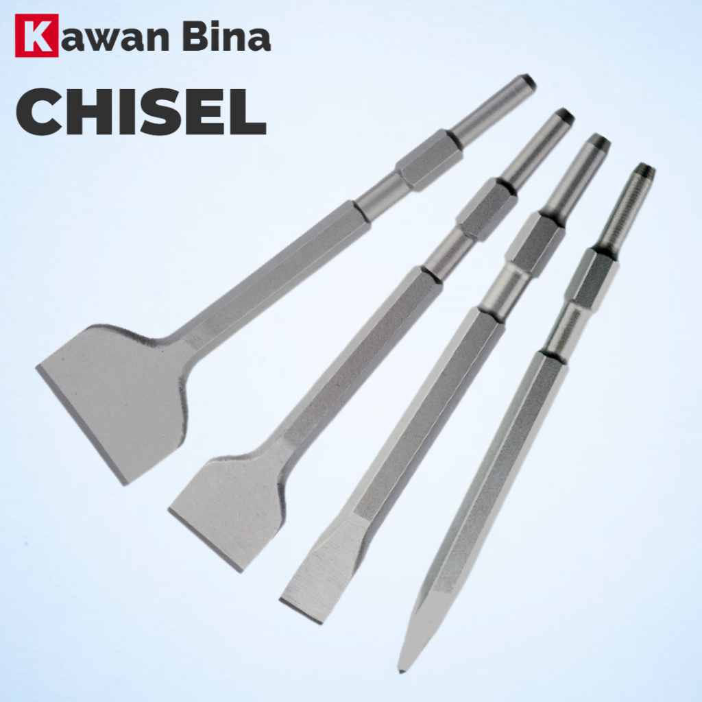 Pahat Mata Bintang 17mm HEX Set Pahat Shank Pahat Mata Rata Star Point ...