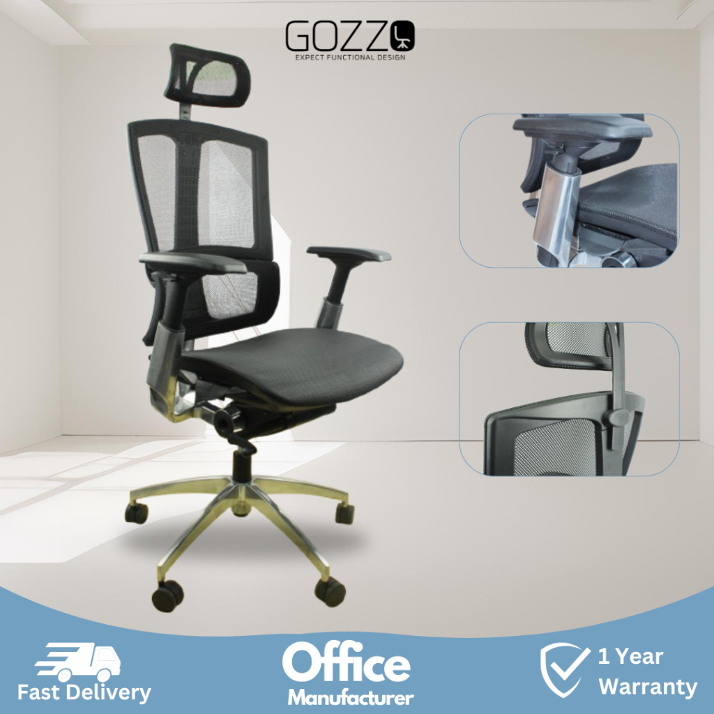 ERGOMAN-0121 Office Ergonomic, Comfortable and Heavy Duty Mesh Chair ...