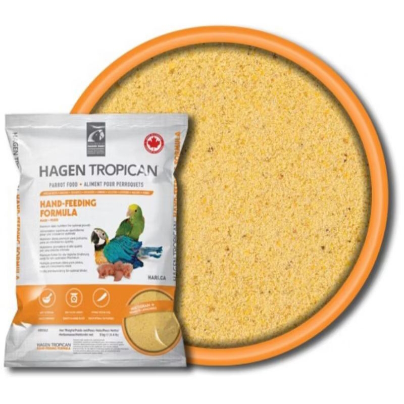 Hagen Tropican Hand Feeding Formula Parrot Food 2kg | Shopee Malaysia