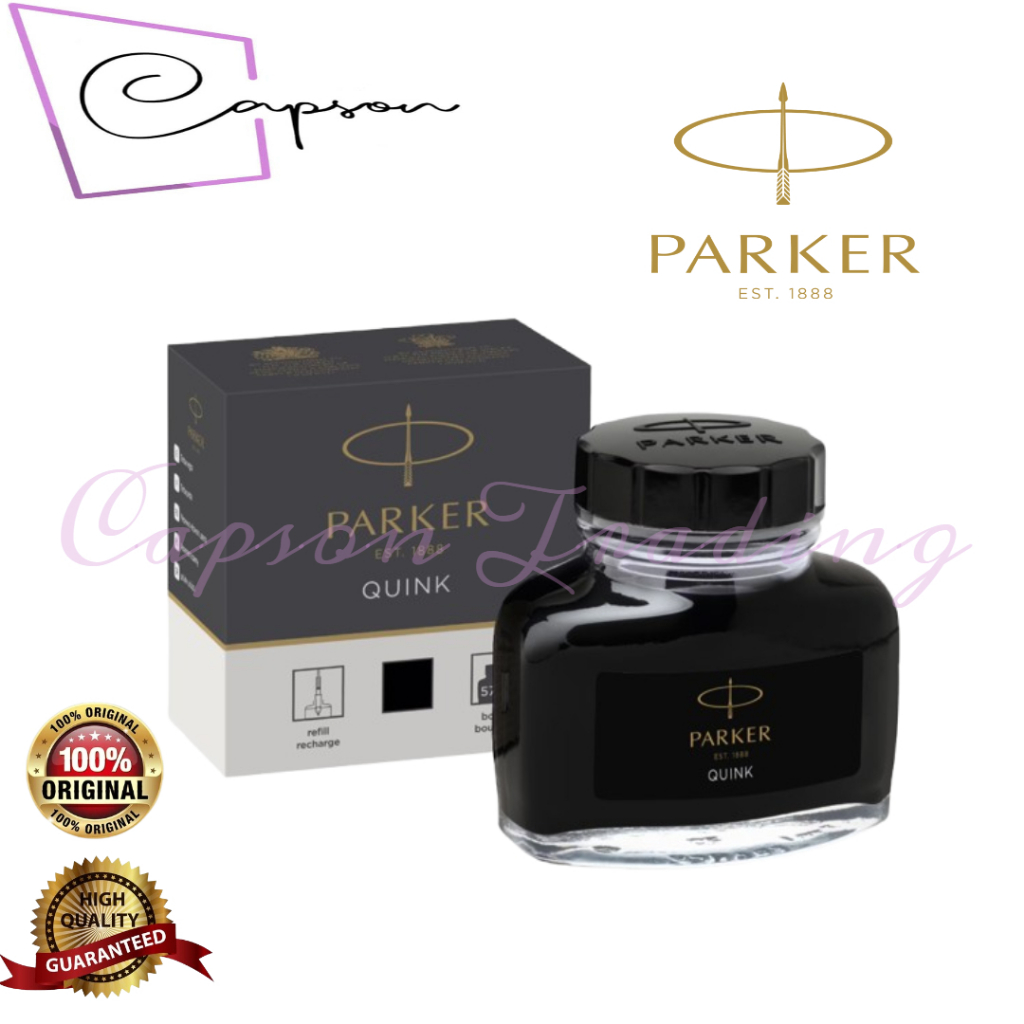 Parker Quink Ink Bottle for Parker Fountains Pens (57 ml) | Shopee Malaysia