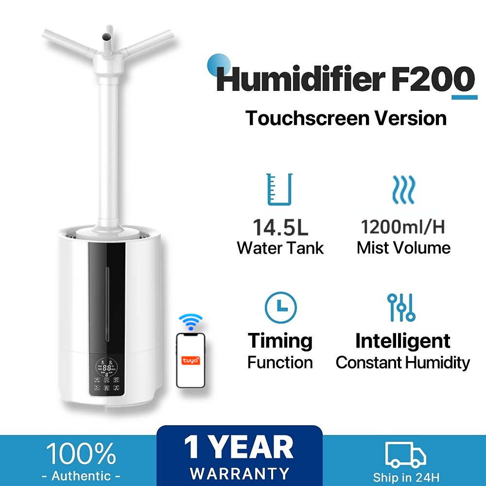 🔥Ready Stock🔥14.5L Smart Industrial Air Humidifier 1200ml/H Spray Speed ...