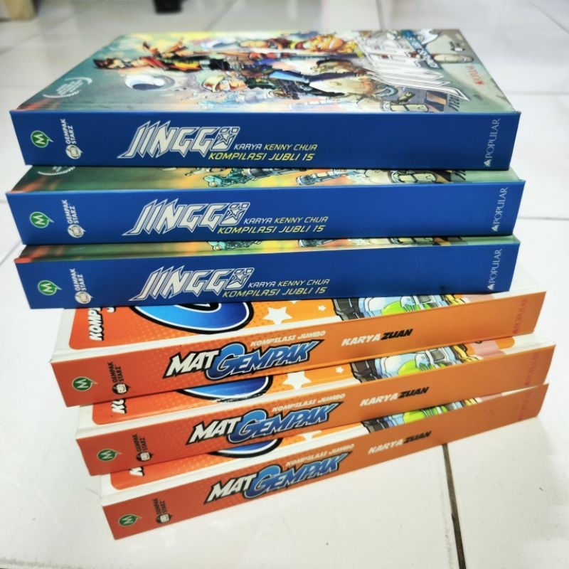 Mat Gempak Jinggo Gempak Starz Comic buku karya zuan karya kenny chua ...