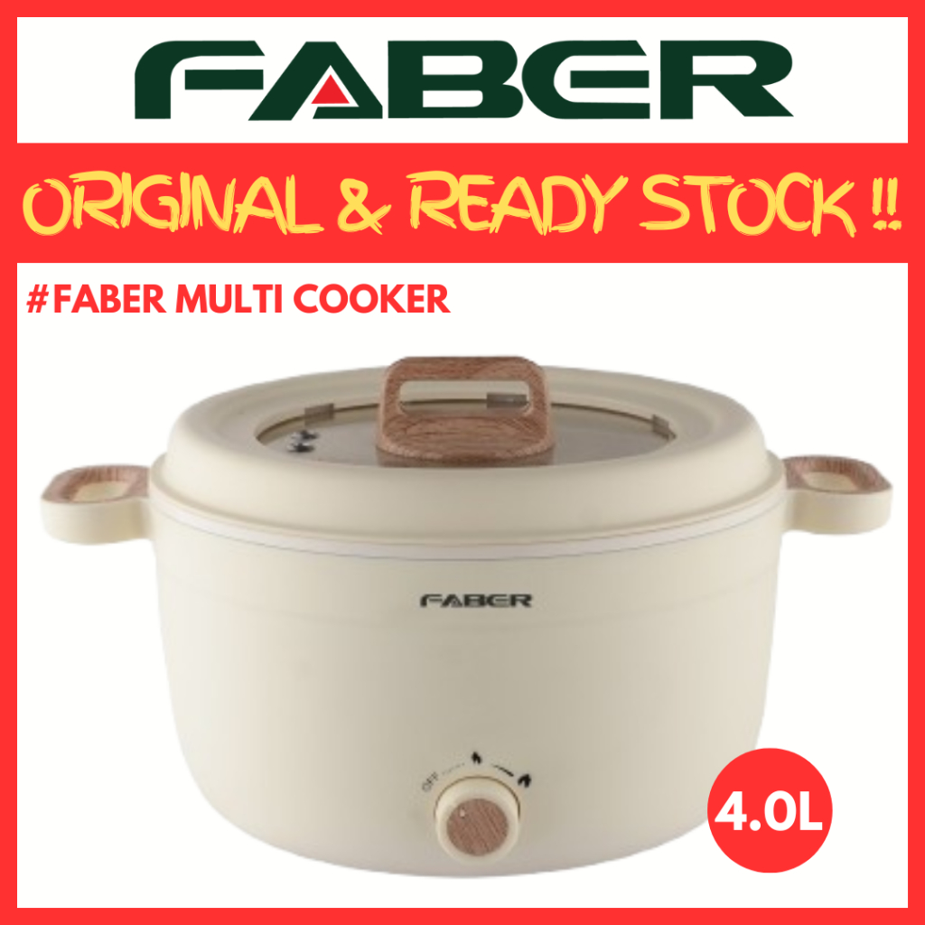 FABER MULTI COOKER PINE-SERIES FMC-3508WH (NON-STICK CERAMIC COATING ...