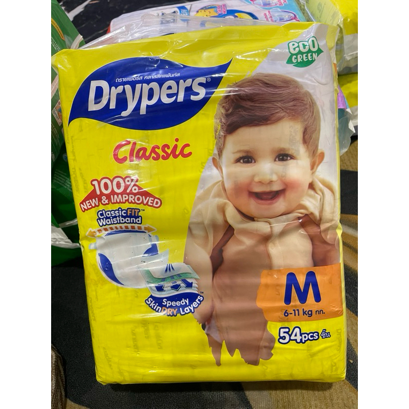 pampers drypers size M tape | Shopee Malaysia