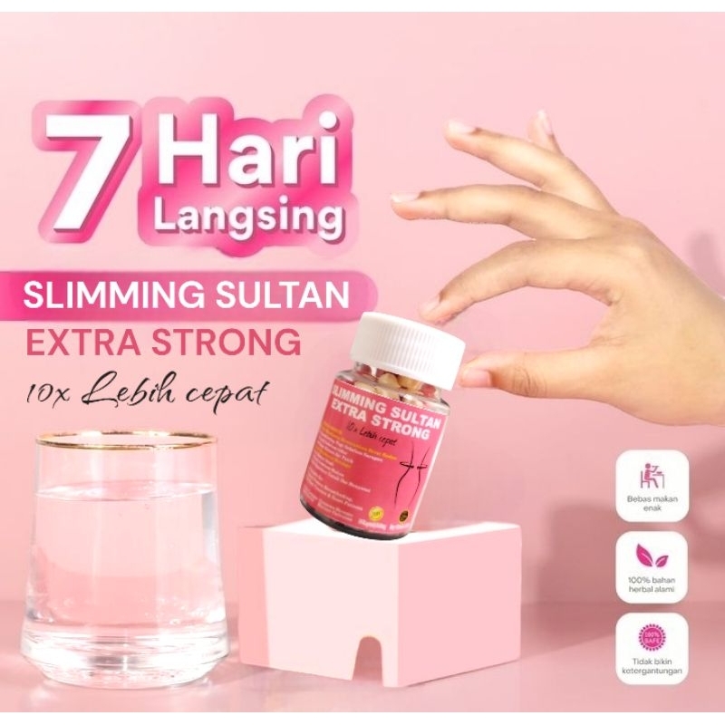 Obat Kurus Alami Slimming Sultan Extra Strong 💯%ORIGINAL | Shopee Malaysia