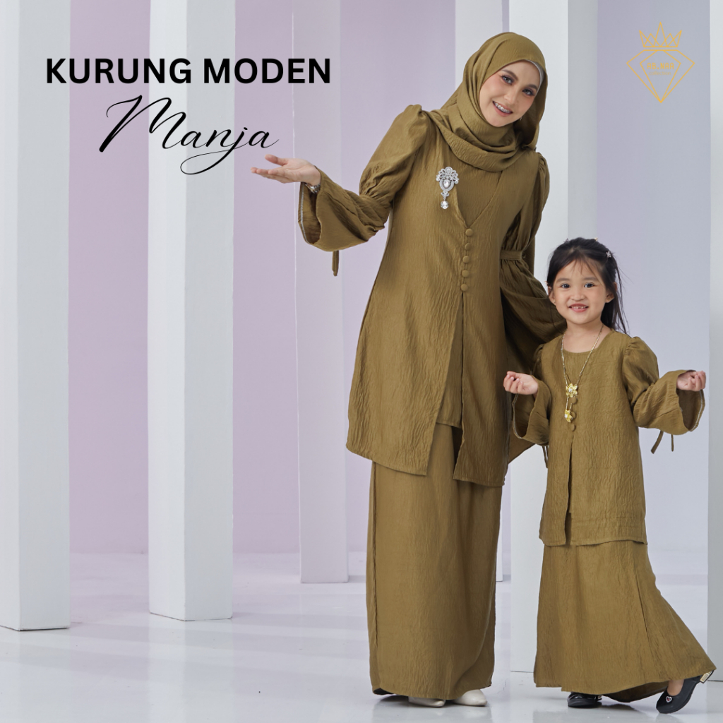 Baju Raya 2025 Viral Baju Kurung Moden Set Ibu Dan Anak Wanita ...