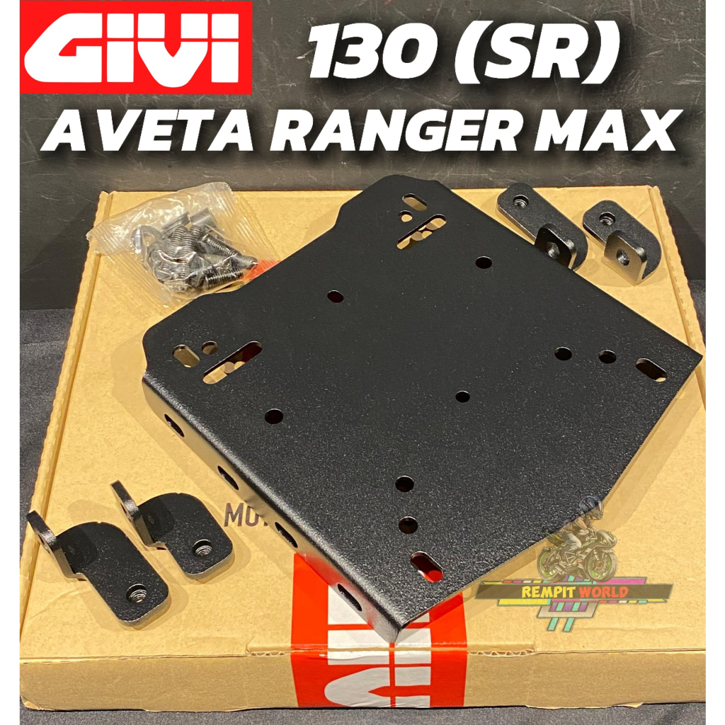 MONORACK GIVI AVETA RANGER MAX 130 GIVI RACK AVETA RANGER 130 SR-RANGER ...