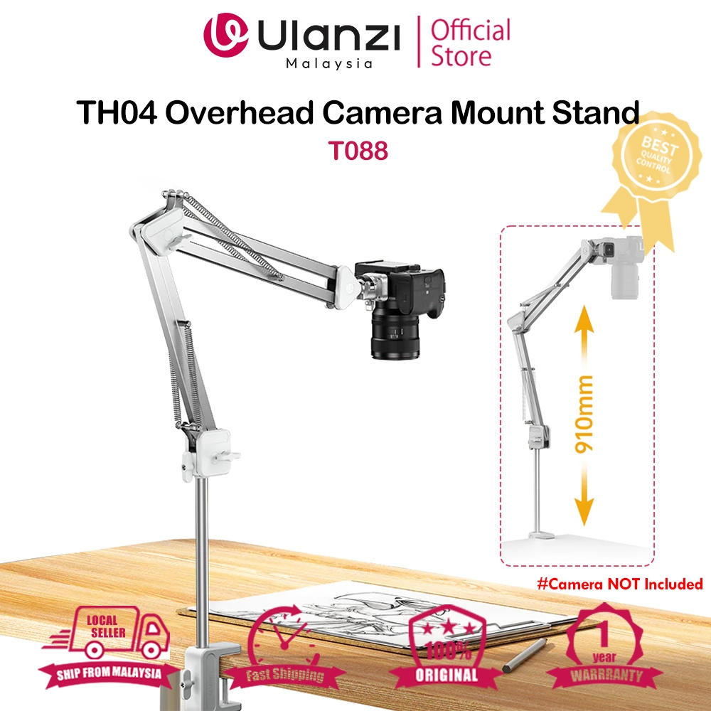 Ulanzi TH04 Overhead Camera Mount Stand T088 Camera Accessory | Shopee Malaysia