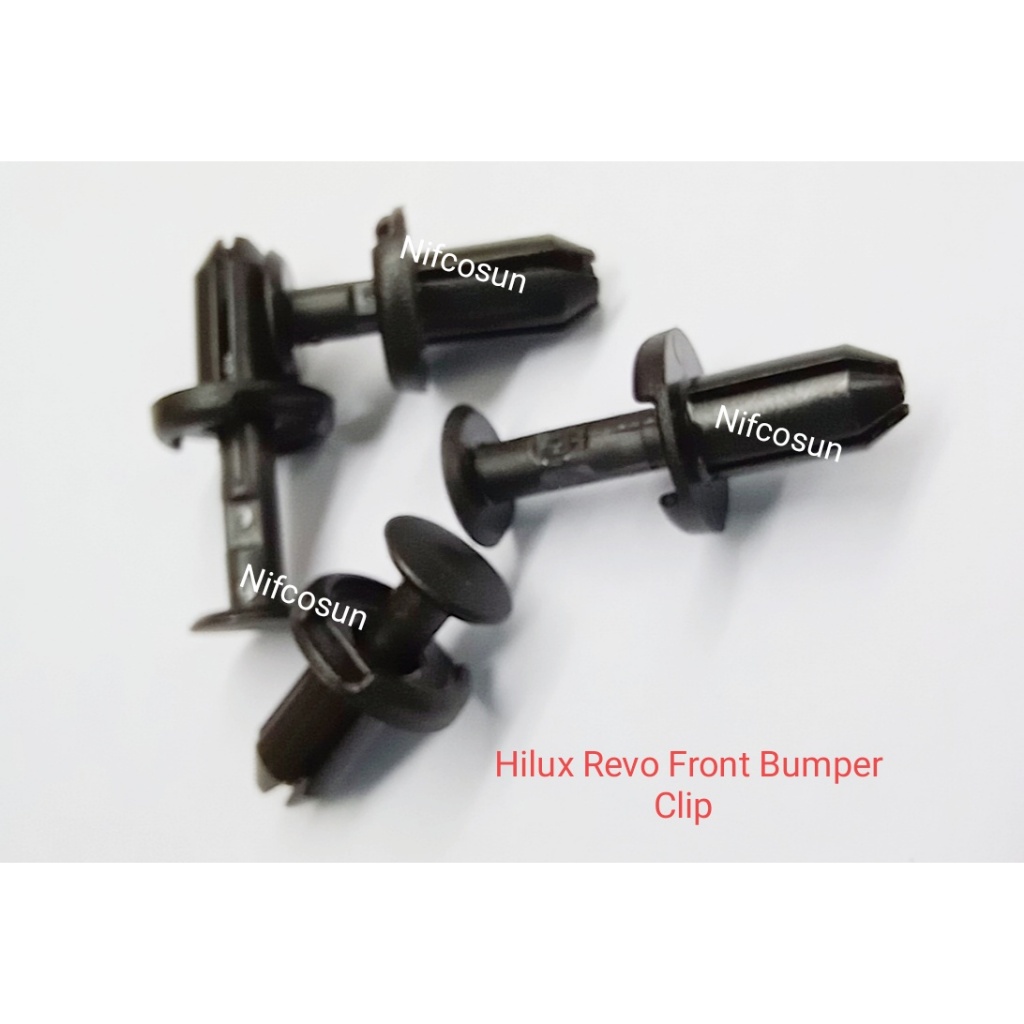 [READY STOCK][FAST SHIPPING] TOYOTA HILUX REVO FRONT BUMPER CLIP (90467 ...