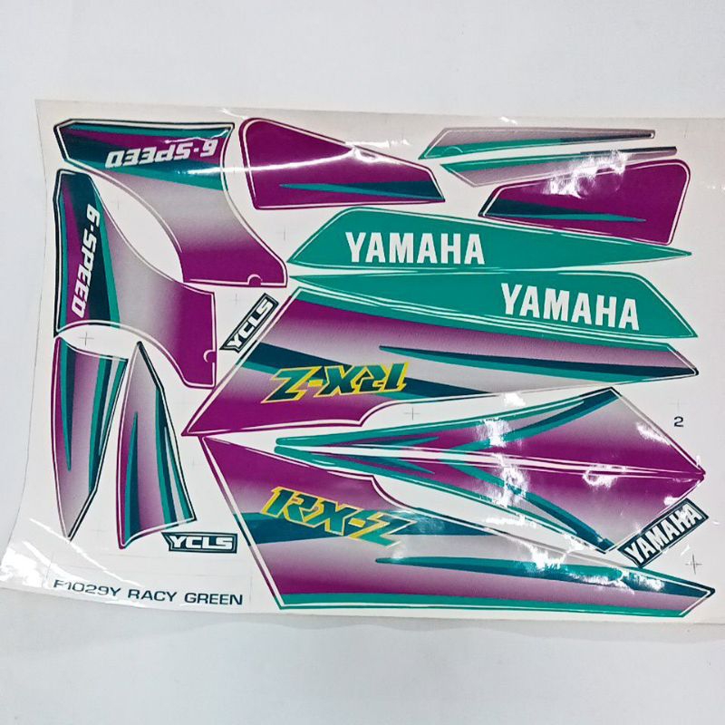 RXZ Sticker Set MORITA (CLEAR STOCK) | Shopee Malaysia