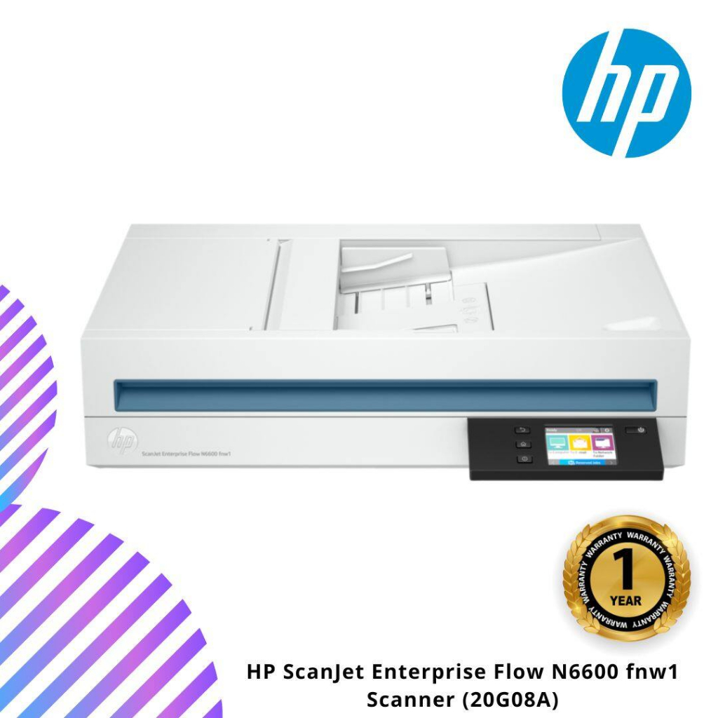 HP ScanJet Enterprise Flow N6600 fnw1 Scanner (20G08A) | Shopee Malaysia