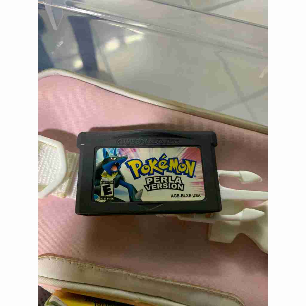 USED MOD Nintendo Gameboy Advance GBA Game Pokemon Perla Version ...