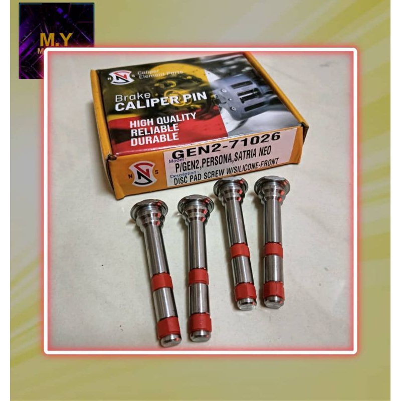 NS Disc Pad Screw Gen2, Persona,Satria Neo (front)(caliper screw ...