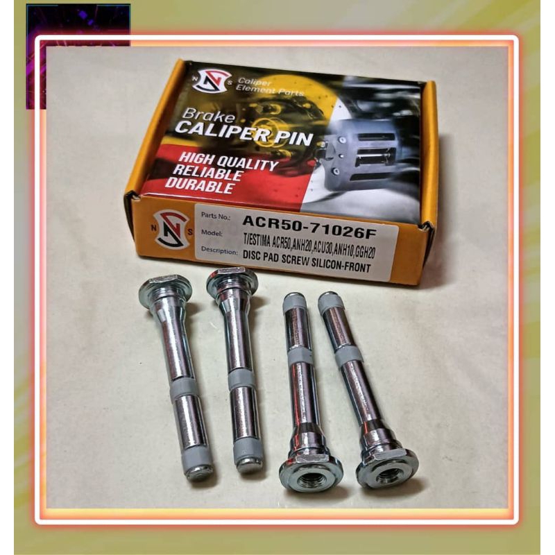 NS Disc Pad Screw Estima Acr50, Vellfire Anh10,Anh20,Ggh20,Harrier ...