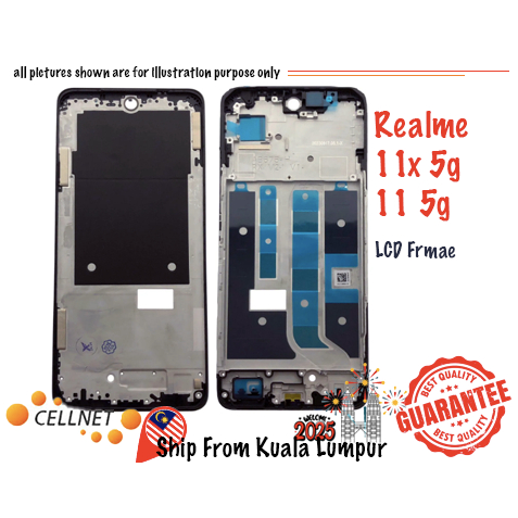 [Cellnet] Realme r.me 11x 5g RMX3785 / Realme 11 5g RMX3780 LCD Frame ...