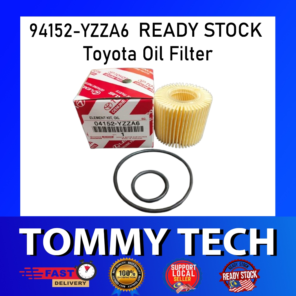 Toyota Engine Oil Filter 04152-YZZA6 | Shopee Malaysia
