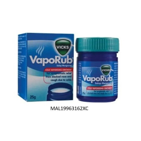 VICKS VAPORUB INHALER LOZENGES FOR COLD AND FLU ADULT CHILDREN BABY ...