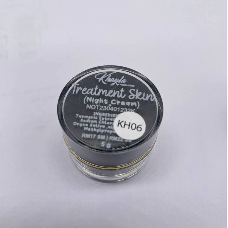 KHAYLA TREATMENT SKIN - NIGHT CREAM 5G ORIGINAL HQ | Shopee Malaysia