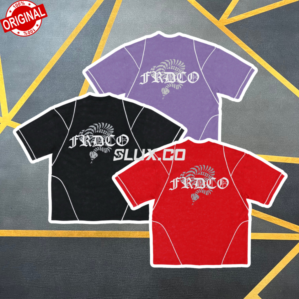 FRDCO WASHED SNAKE TEE (OVERSIZE)!! | Shopee Malaysia