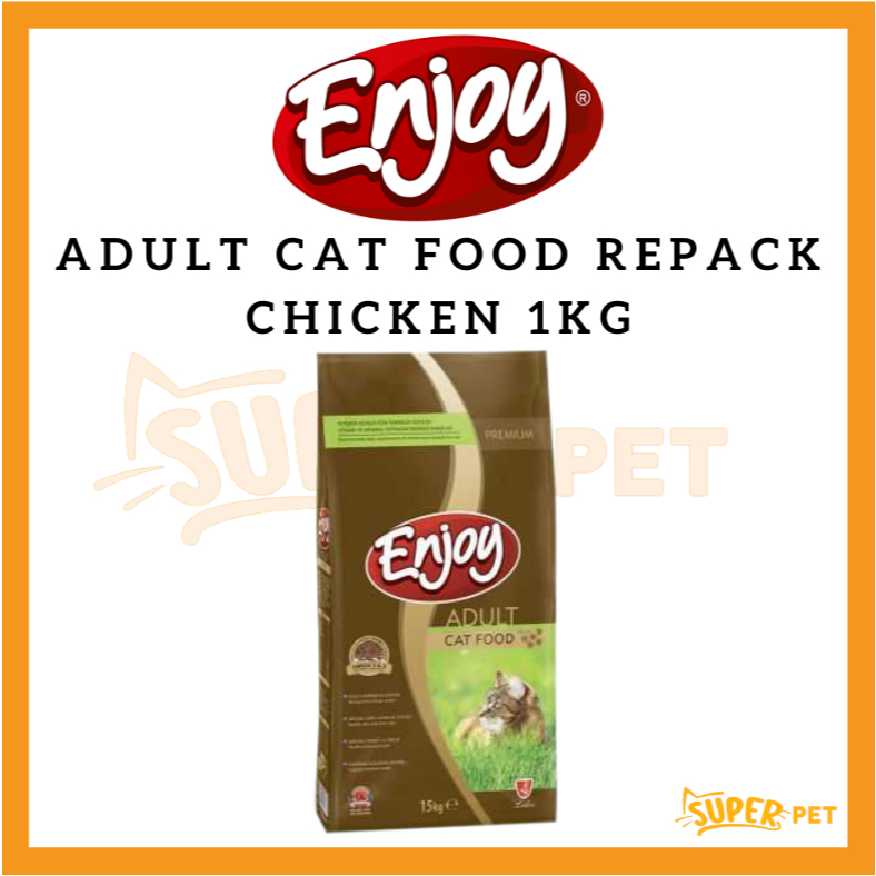 Enjoy Cat Food from Turkey Original Repack 1kg | Shopee Malaysia