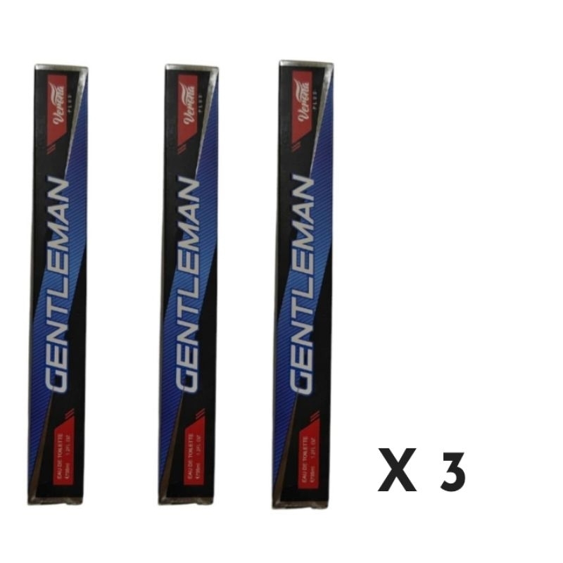 VERONA PLUS Combo x3 GentleMan Perfume Eau De Toilette 35ML | Shopee ...