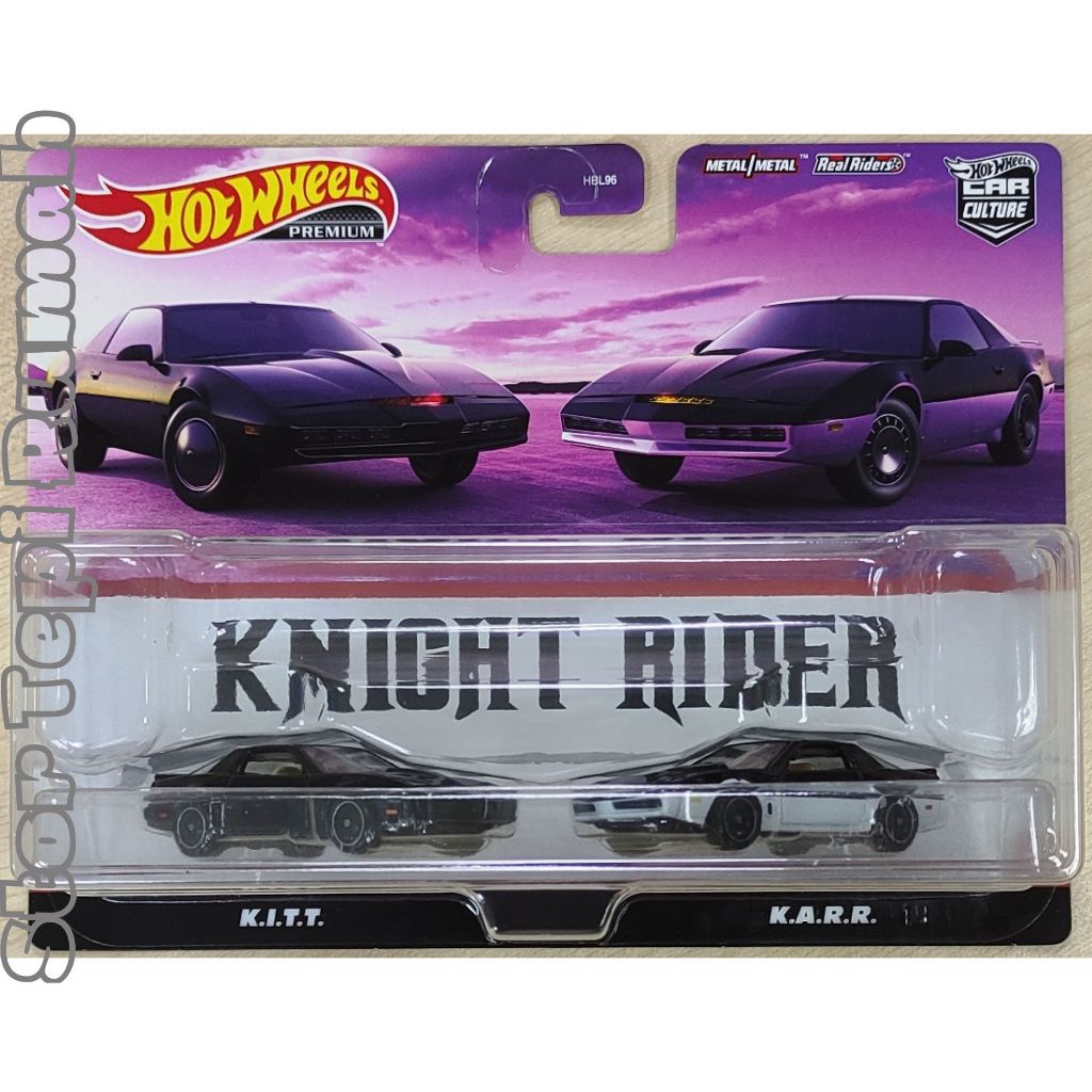 Hot Wheels Premium Car Culture 2-Pack Knight Rider [HW Twin KITT K.I.T ...